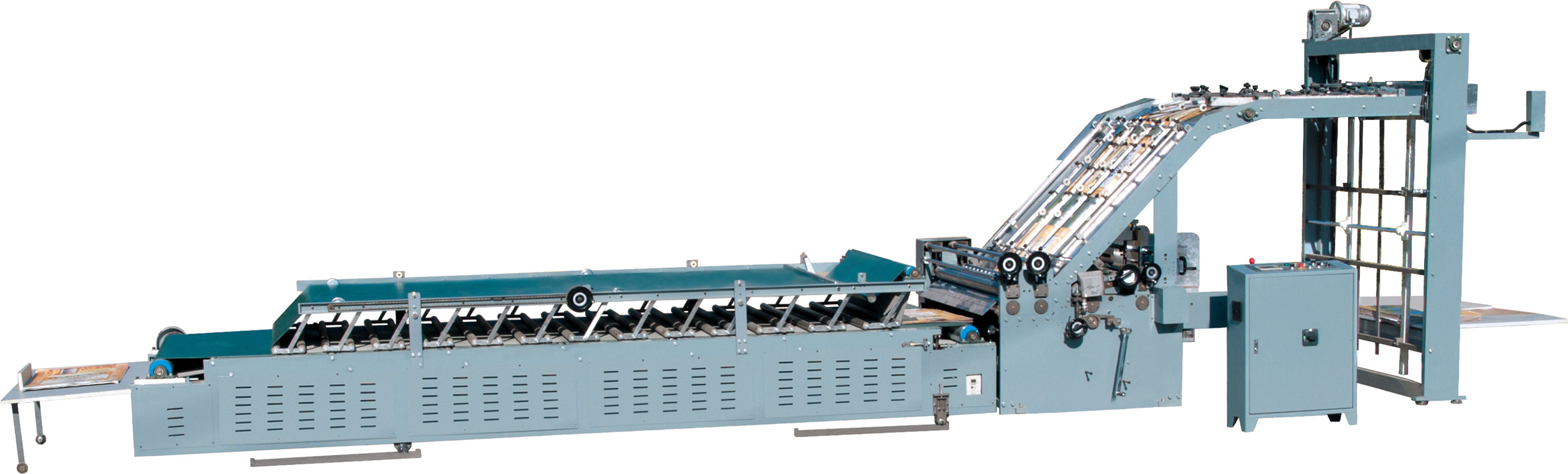 Shengtian TMB-1300E Semiautomatic Flute Laminator