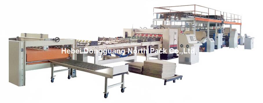 North Pack Two Layer Corrugated Cardboard Production Line